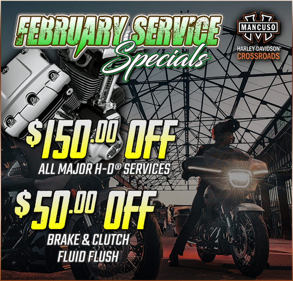 Our Service Specials | Mancuso Harley-Davidson® Crossroads | Houston Texas
